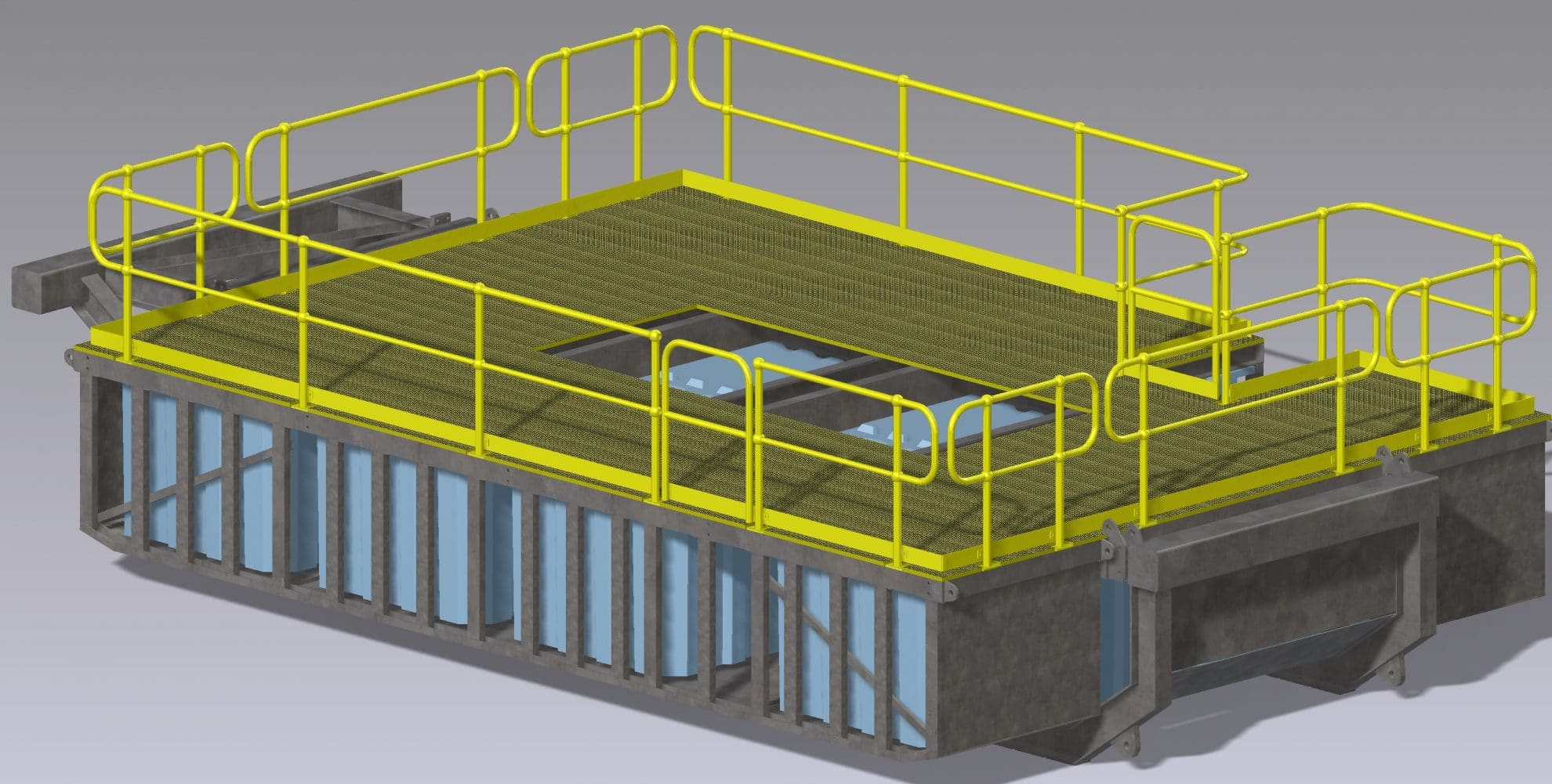 Floating Pump Pontoons - Pump Pontoons | Mining Pump Pontoons