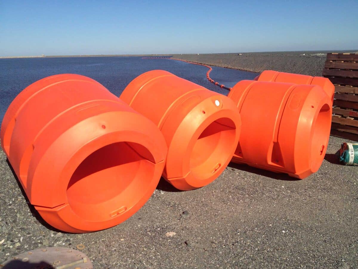 Custom Pipe Floats Project | Nickel Mine, The Philippines